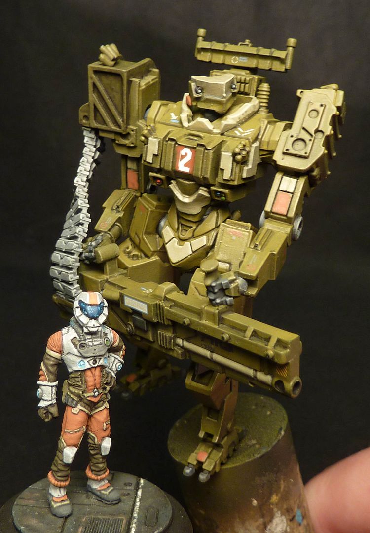 [TMP] "28mm (?) Proteus mech and 'operator..." Topic